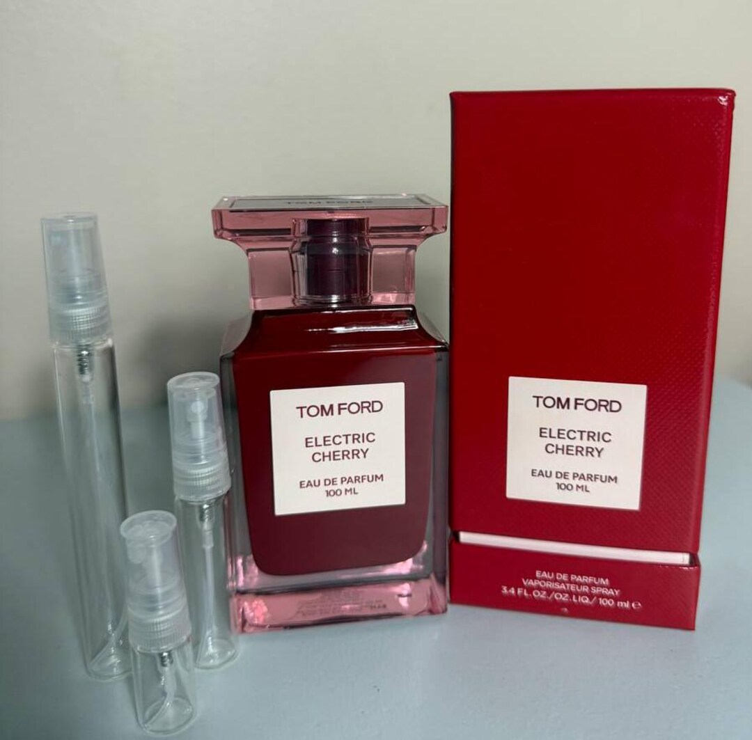 Tom Ford Electric Cherry Eau De Parfum 2ml | 5ml | 10ml DECANT in GLASS - Sample Atomizer - Free ...