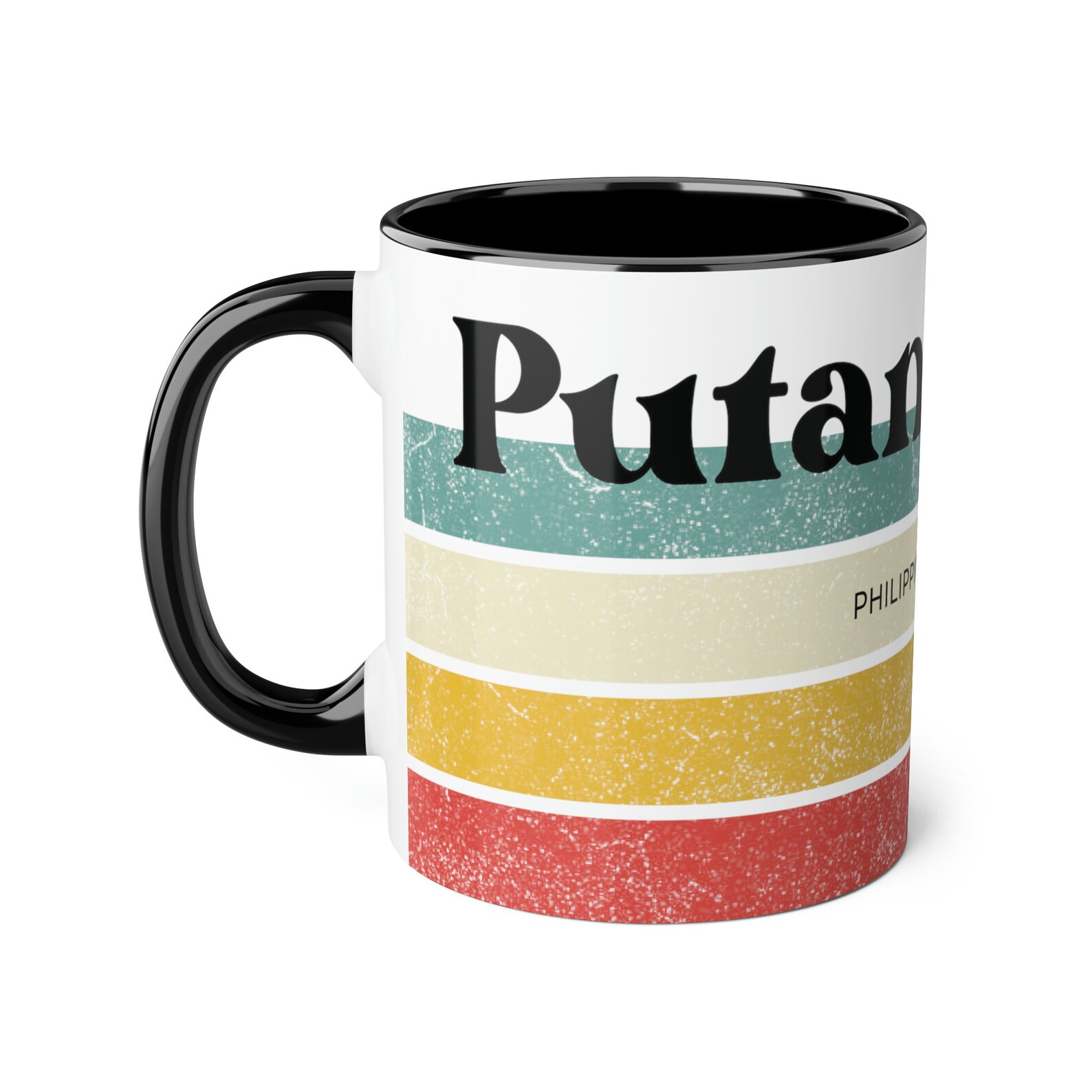 Philippines Gift Putangina Retro White Ceramic Mug Pinoy Art Gift for ...
