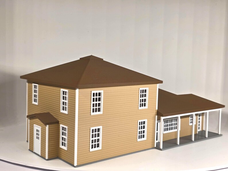 1/87 Scale House 3D Model - Etsy