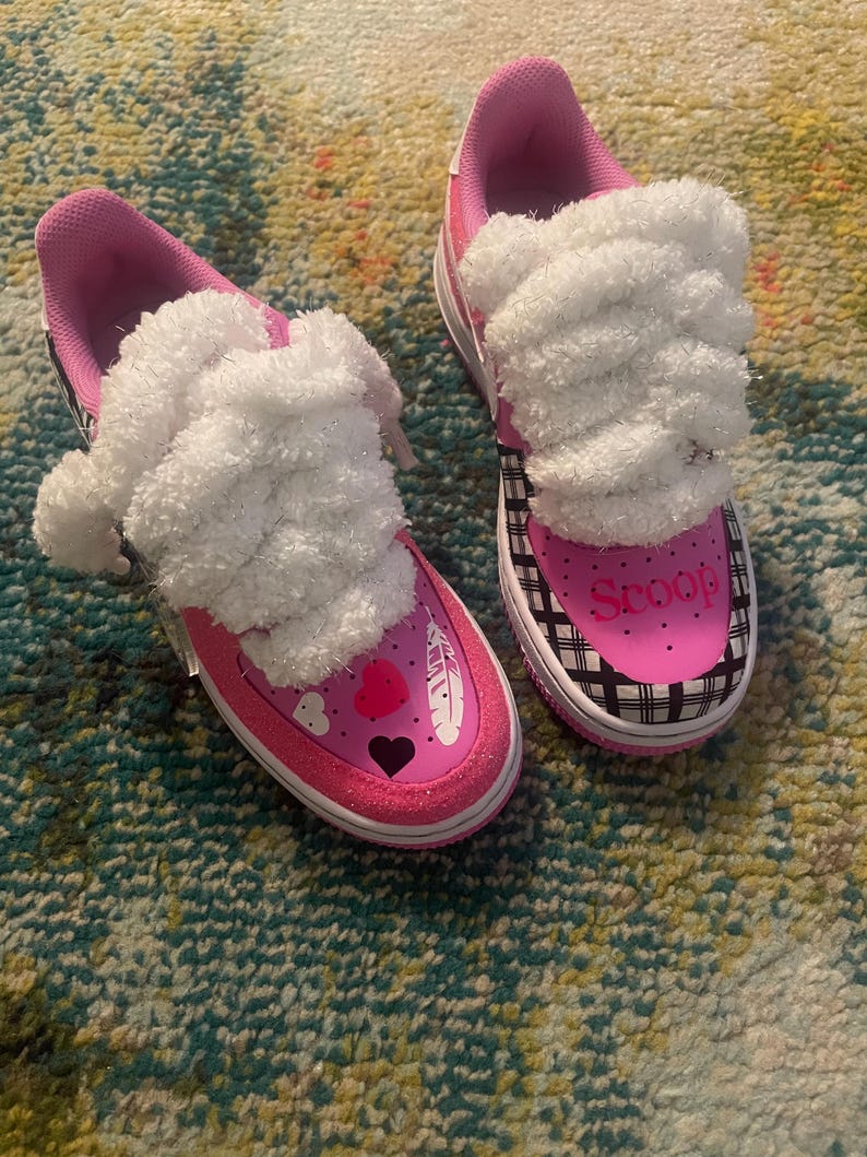 Custom Sneakers - Custom Shoes - Glitter -painted - Men- Women - Kids ...
