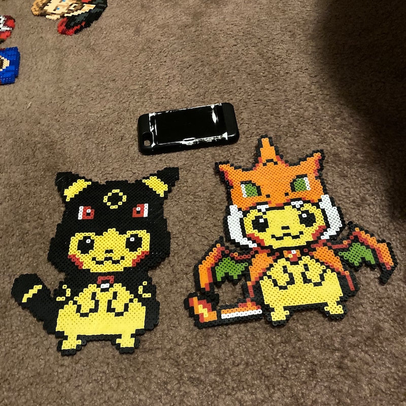 Perler Beads Charizard - Etsy