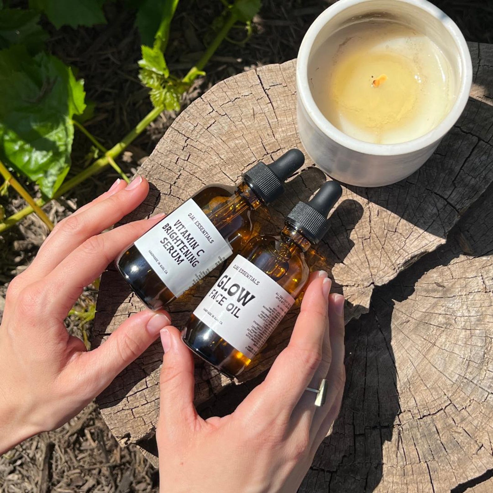 Vitamin C Brightening Serum | Face Oil | All-natural + Vegan - Etsy