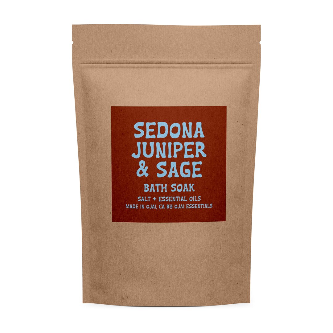 Sedona Juniper & Sage Bath Salts - Etsy
