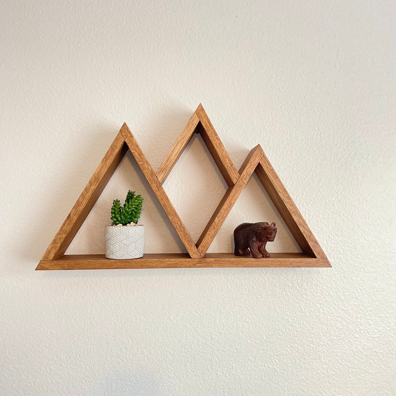 Mountain Wall Shelf - Etsy
