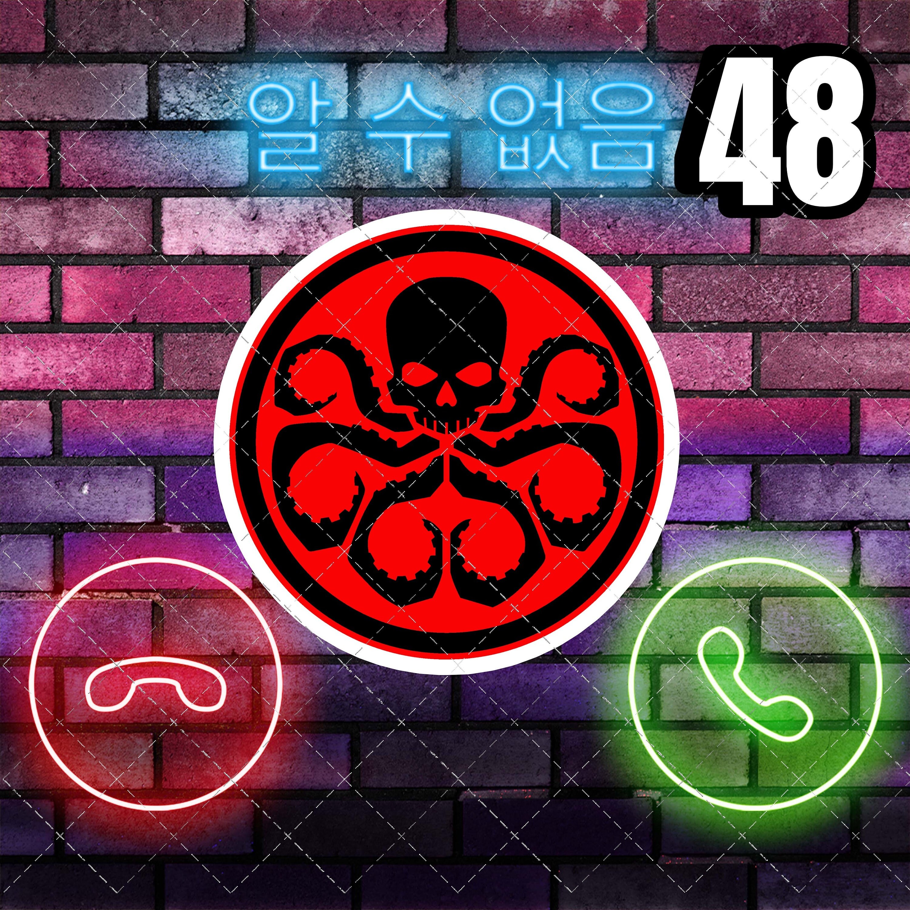 Hydra Symbol Mini Stickers Cute Funny Decal for Laptop - Etsy