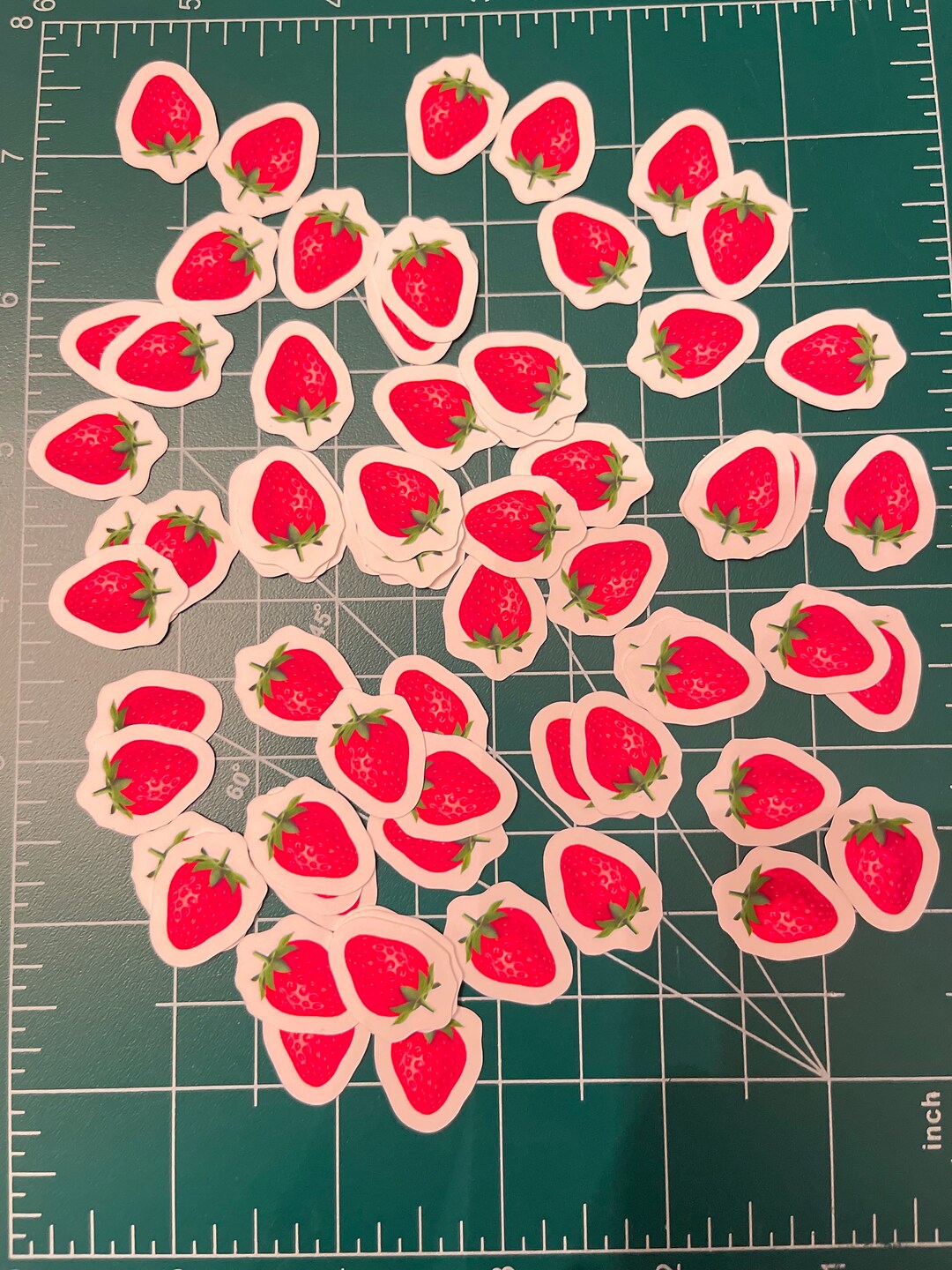 Mini Fruits, Fruit Stickers, Tiny Fruit Sticker, Mini Sticker, Food ...