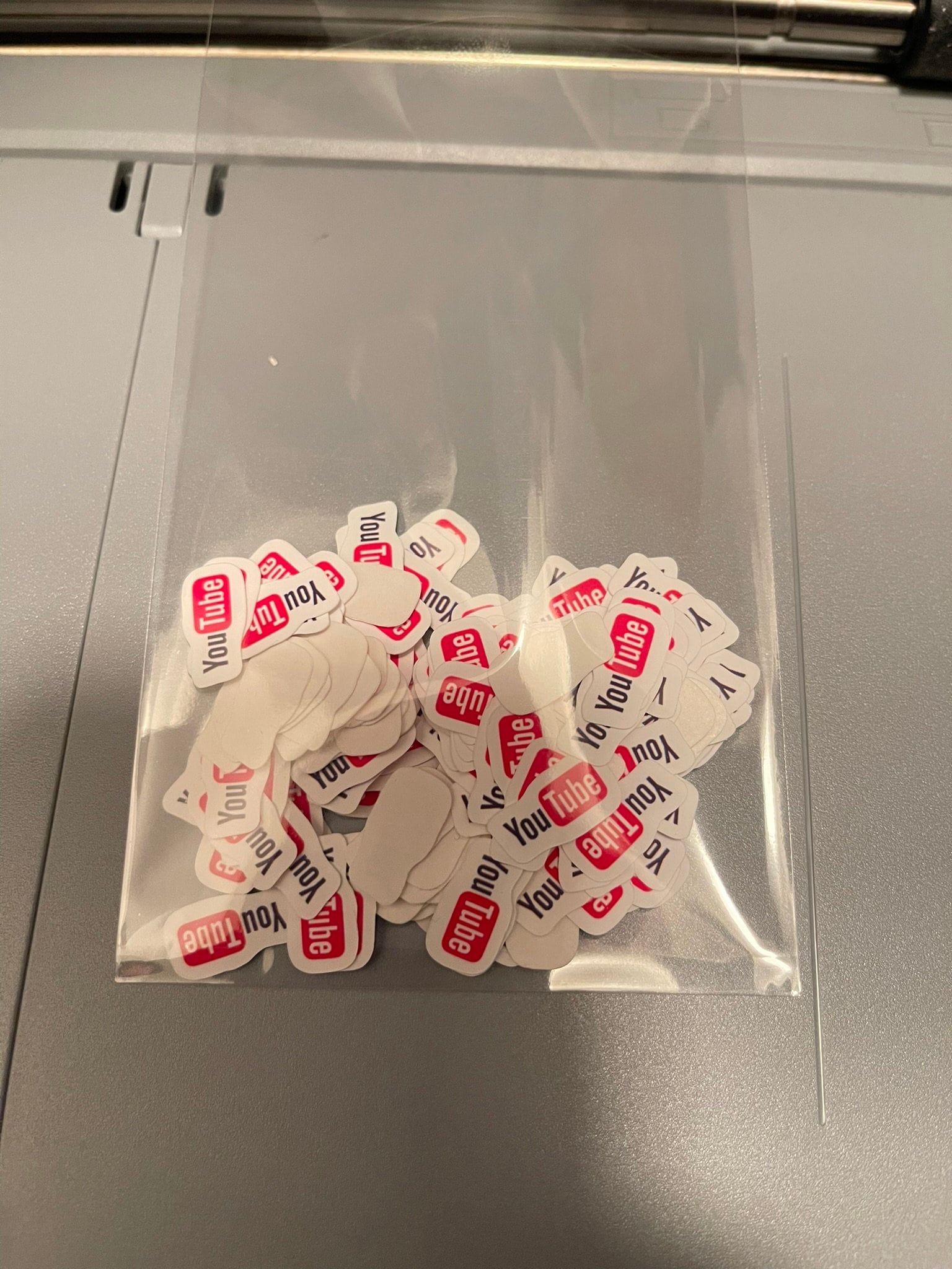 Youtube Mini Stickers Logo, Laminate Cute Stickers Funny Sticker for ...