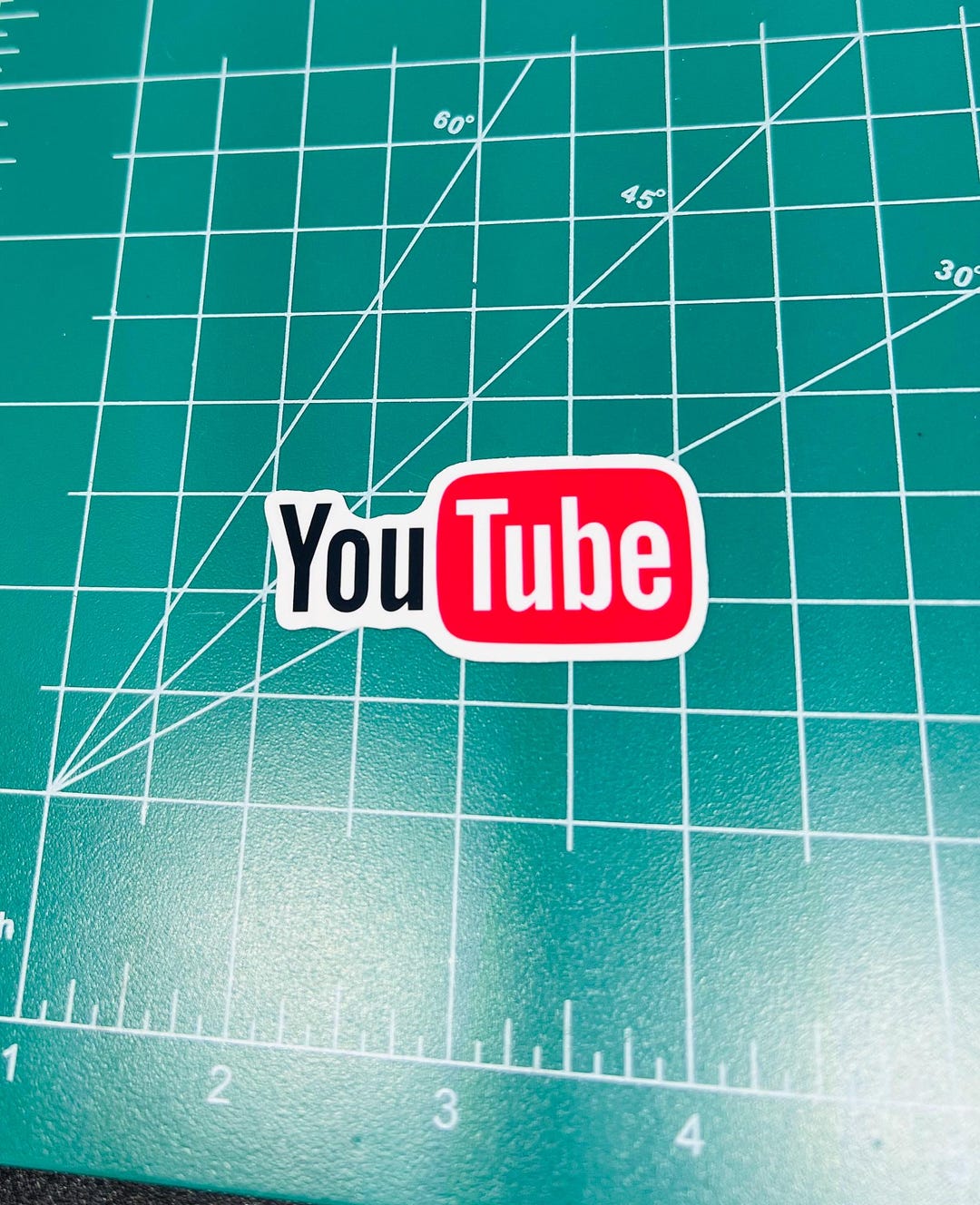 Youtube Mini Stickers Logo, Laminate Cute Stickers Funny Sticker for ...