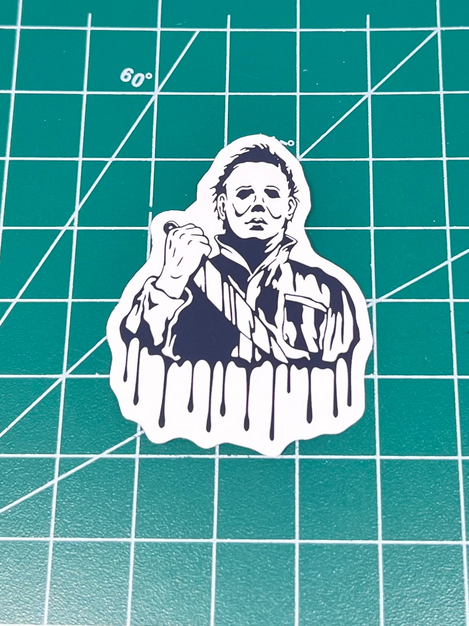 Michael Myers Stickers, | Cute, Funny Sticker for Laptop, Phone, Case ...