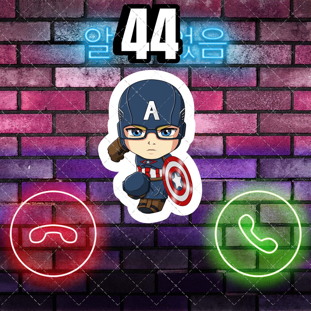 Super Hero Mini Stickers, | Cute, Funny Decal for Laptop, Phone, Case ...