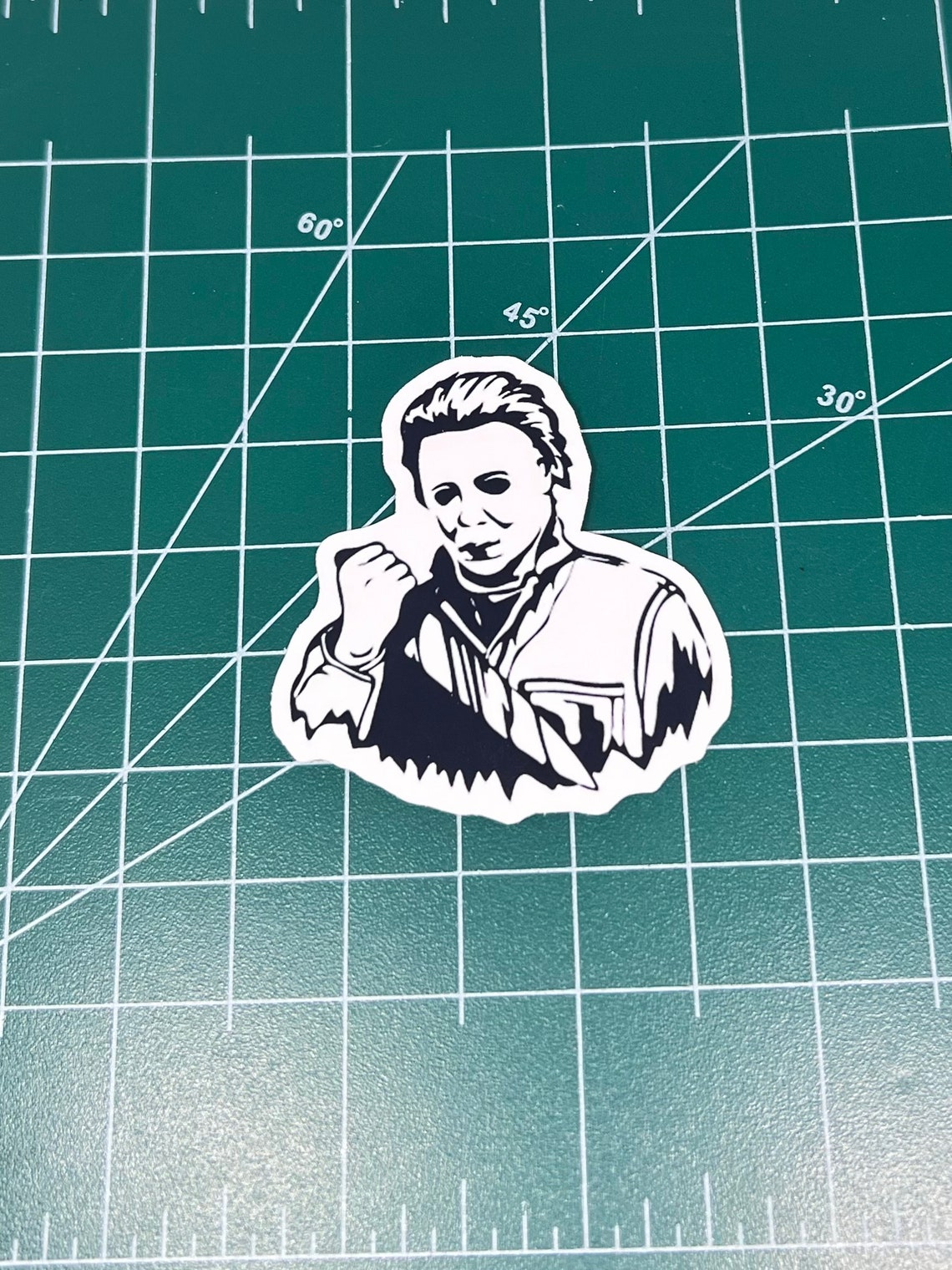 Michael Myers Stickers, (119)| Cute, Funny Sticker for Laptop, Phone ...