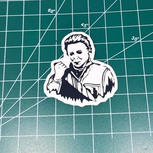 Michael Myers Stickers, (119)| Cute, Funny Sticker for Laptop, Phone ...