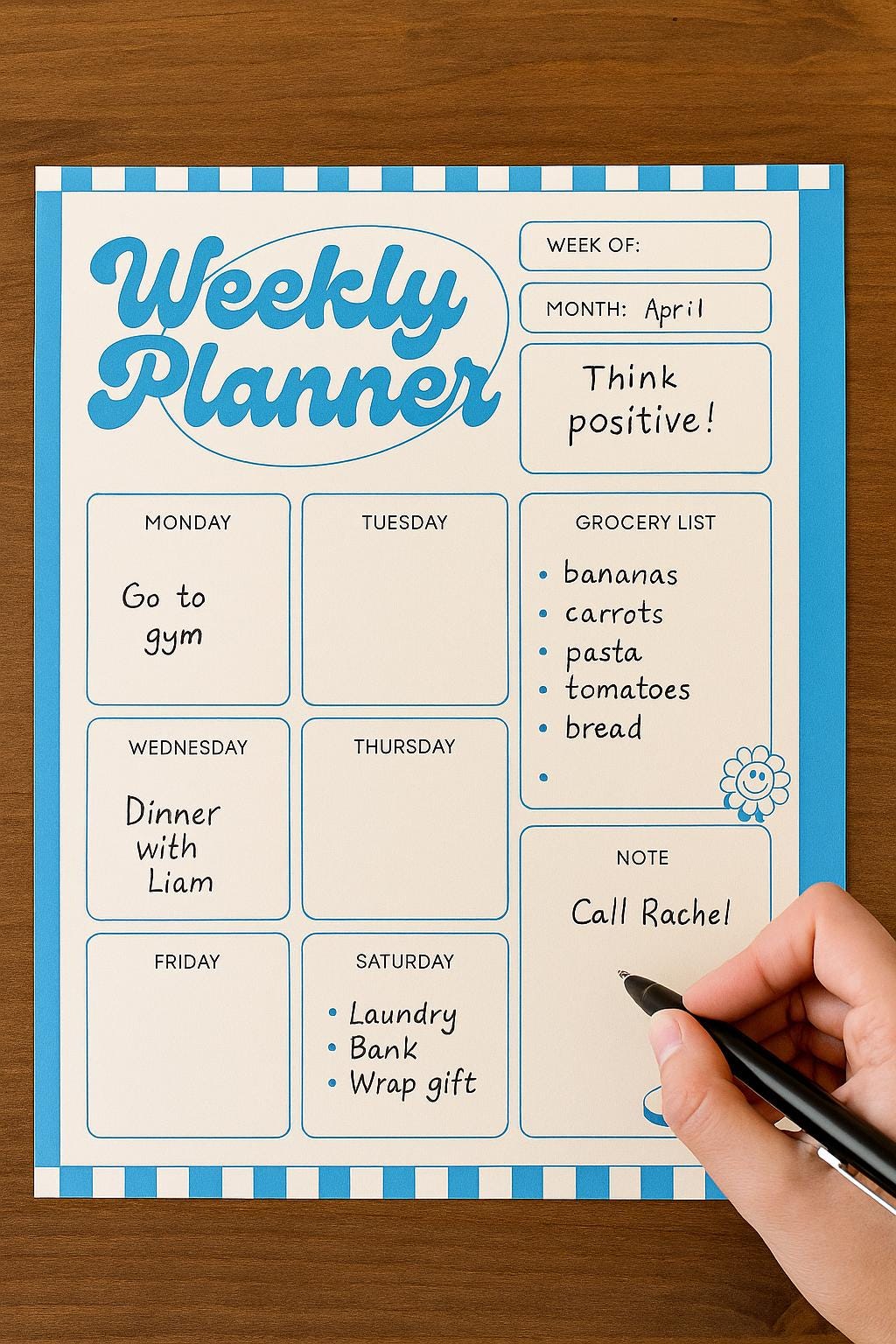 Ultimate Weekly Planner Printable | Organize Your Week in Style - Etsy