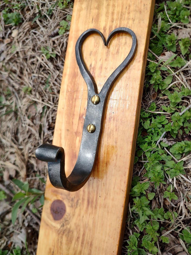 Heart Hook Hand Forged - Etsy