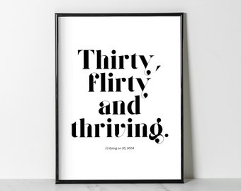 13 Going on 30 Movie Quote - Etsy