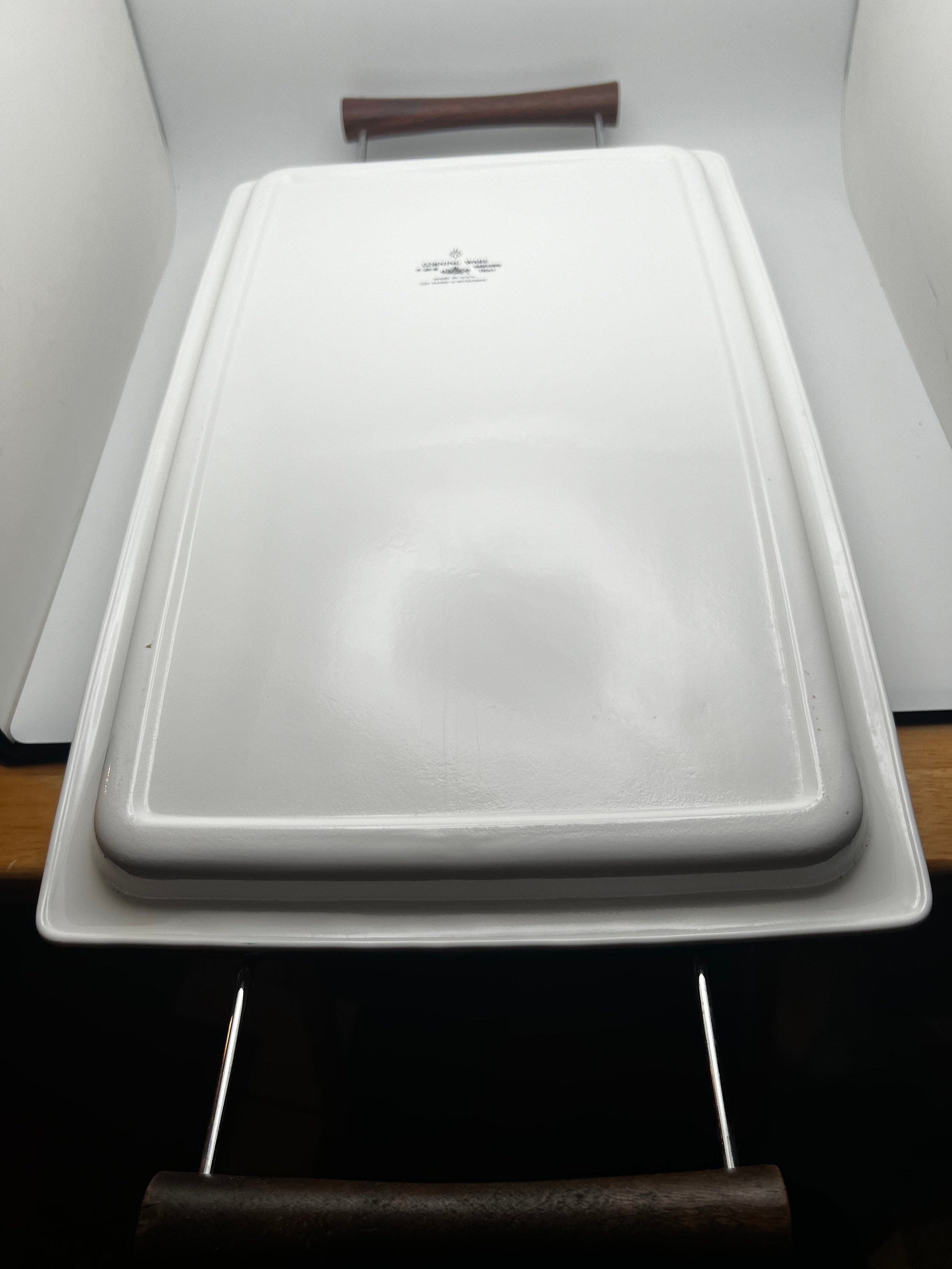 Corning Ware Serving Tray With Stand (RARE Find!) - Etsy