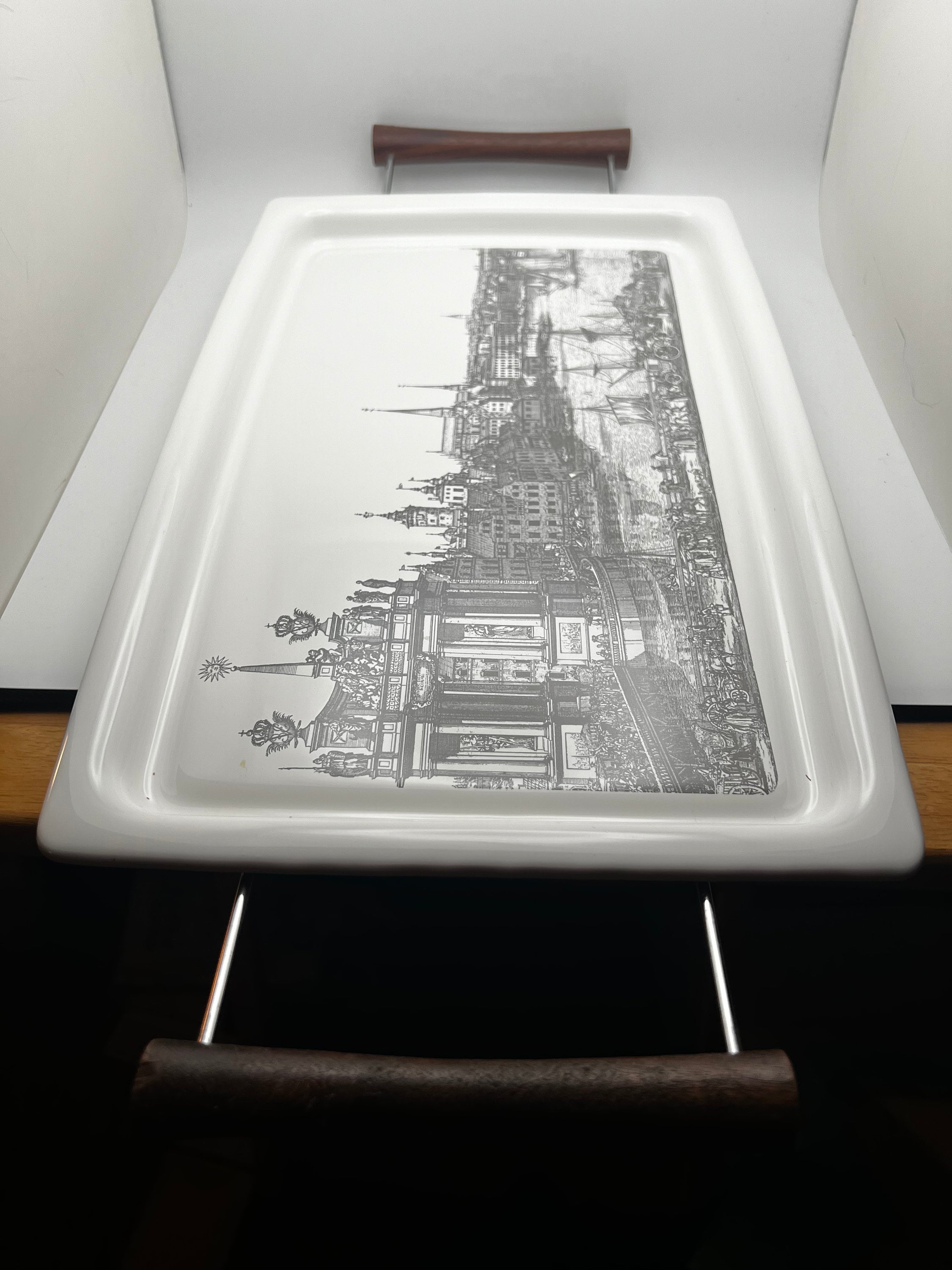 Corning Ware Serving Tray With Stand (RARE Find!) - Etsy