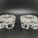 Colony Glass Flower Candlestick Holders (2) - Etsy
