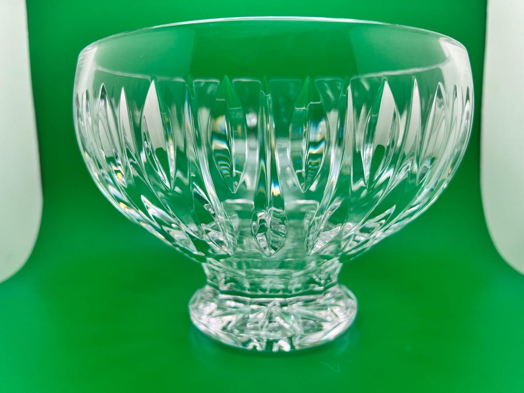 Marquis by Waterford Footed Crystal Bowl 7.5" - Etsy
