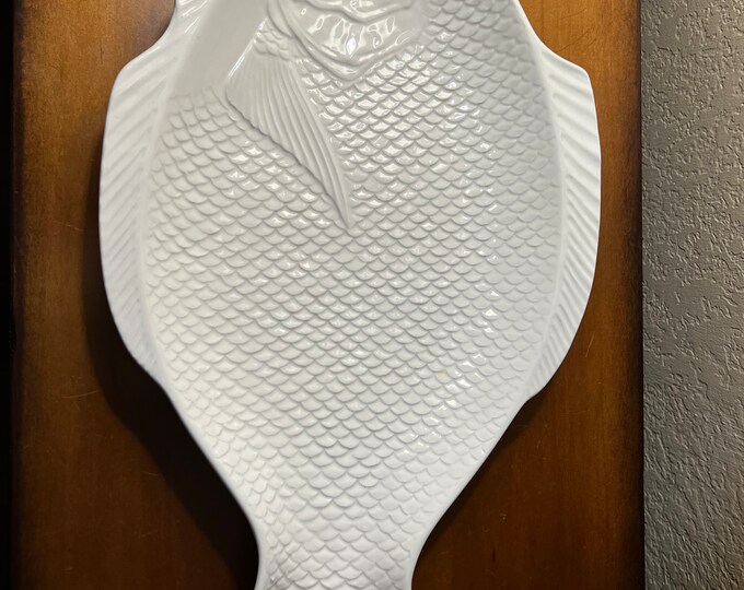 Fish Serving Plate Made in Japan - Etsy