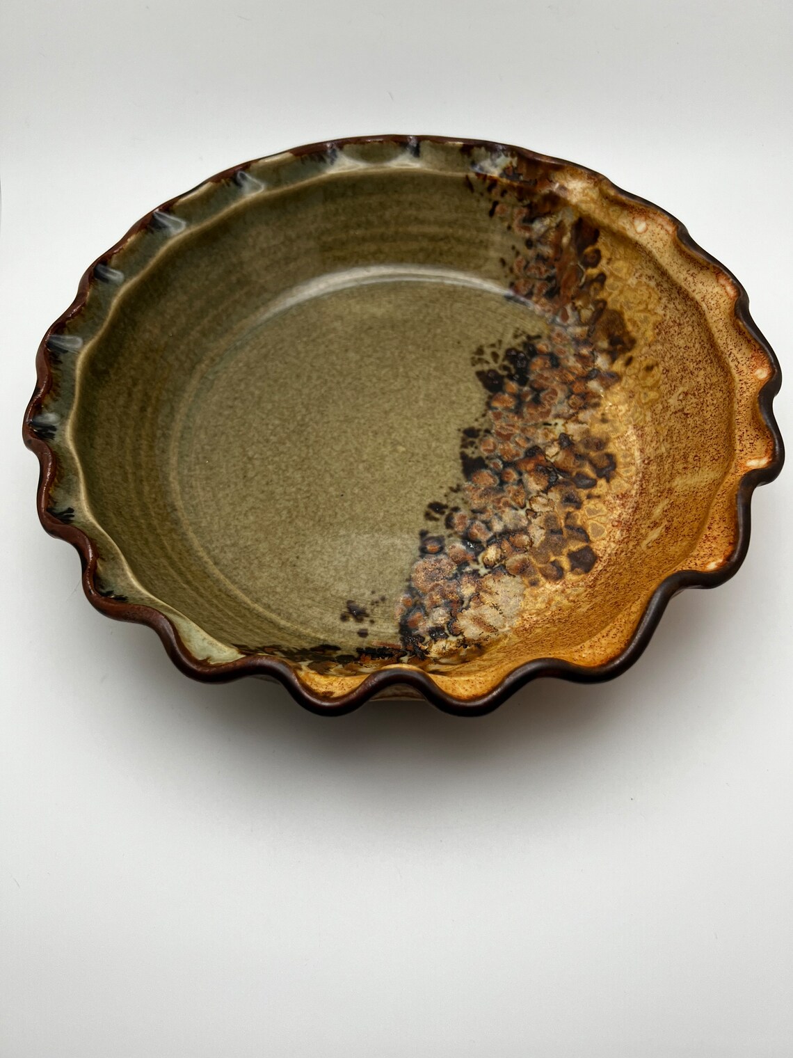 Sunset Canyon Pottery Pie Plate - Etsy