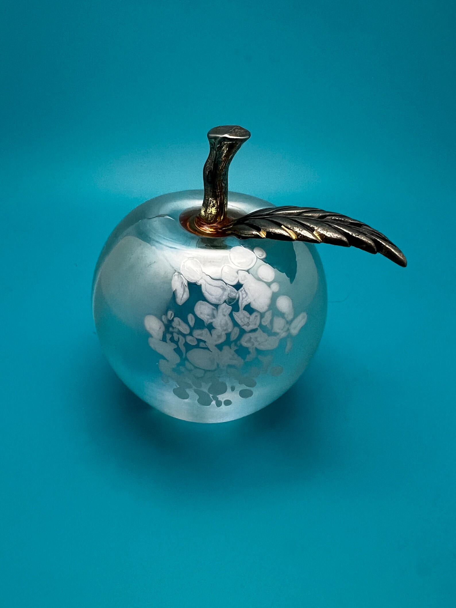 Glass Apple Art Glass Paperweight - Etsy