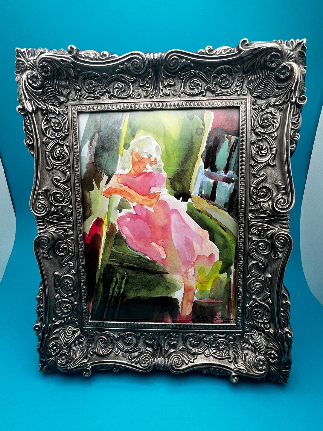 Godinger Baroque Silverplated Frame (8x10; for 5x7 Photo) - Etsy