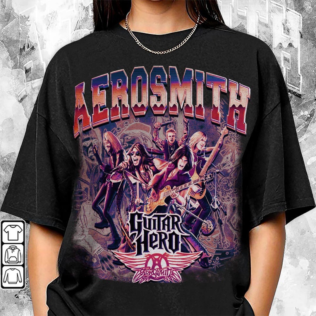 Aerosmith Farewell Tour 90s Music Shirt Bootleg Boy Band Rock - Etsy
