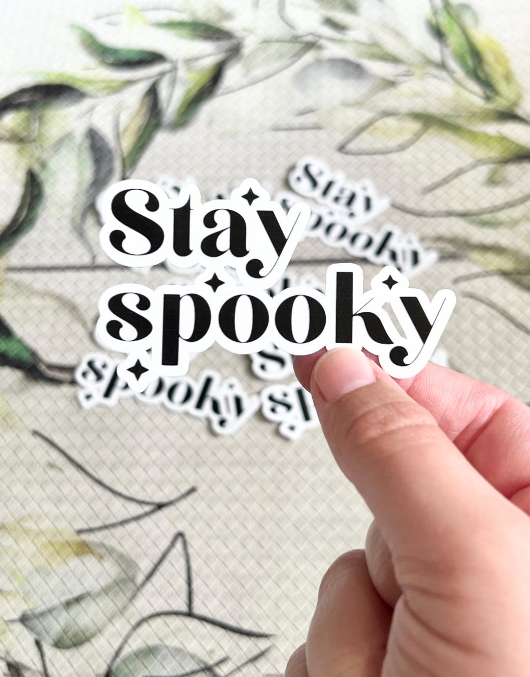 Stay Spooky Vinyl Decal - Etsy