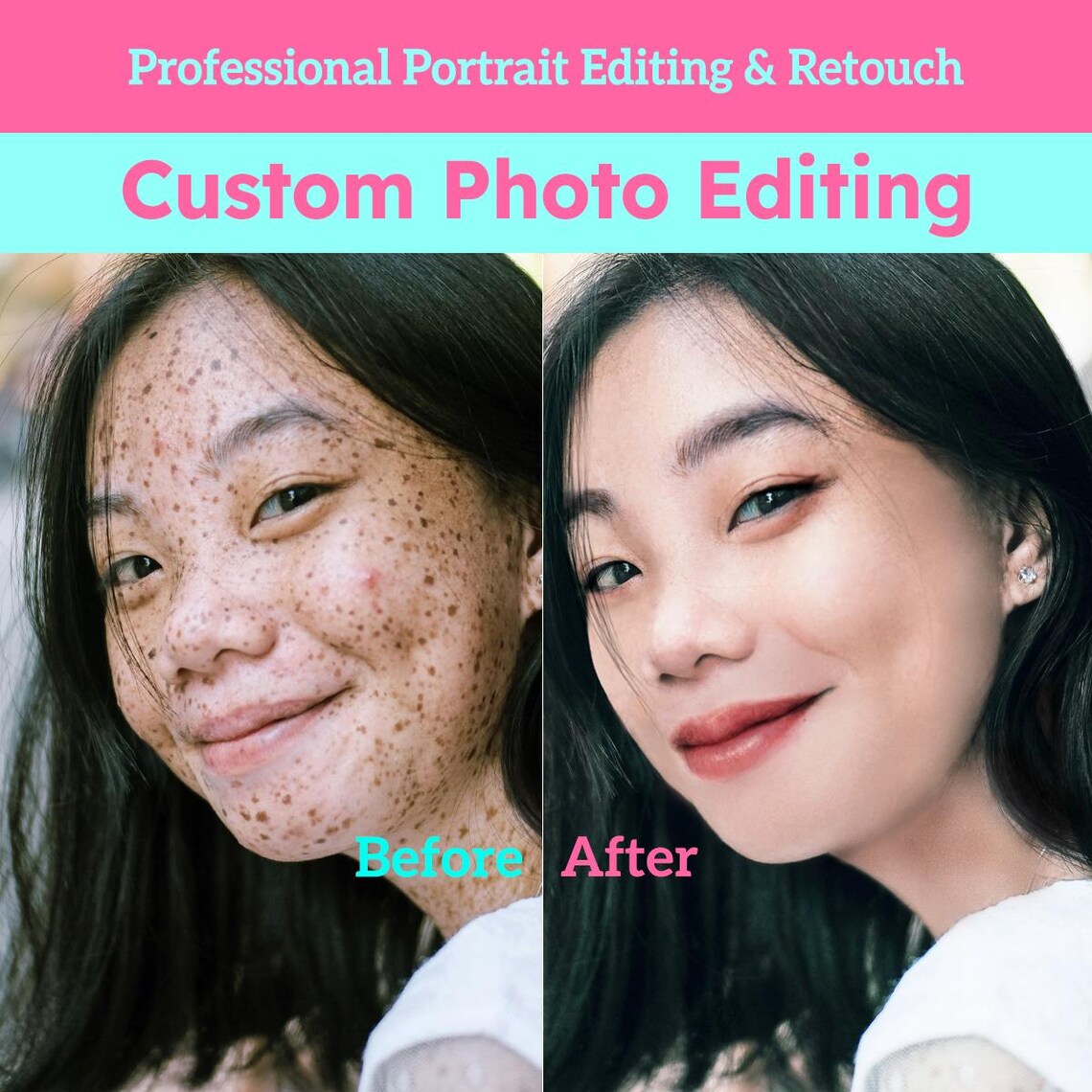 Professional Photo Editing & Retouching Service, Skin Retouching ...