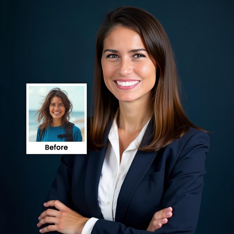 Custom Professional Business Headshot - Linkedin Profile Picture ...