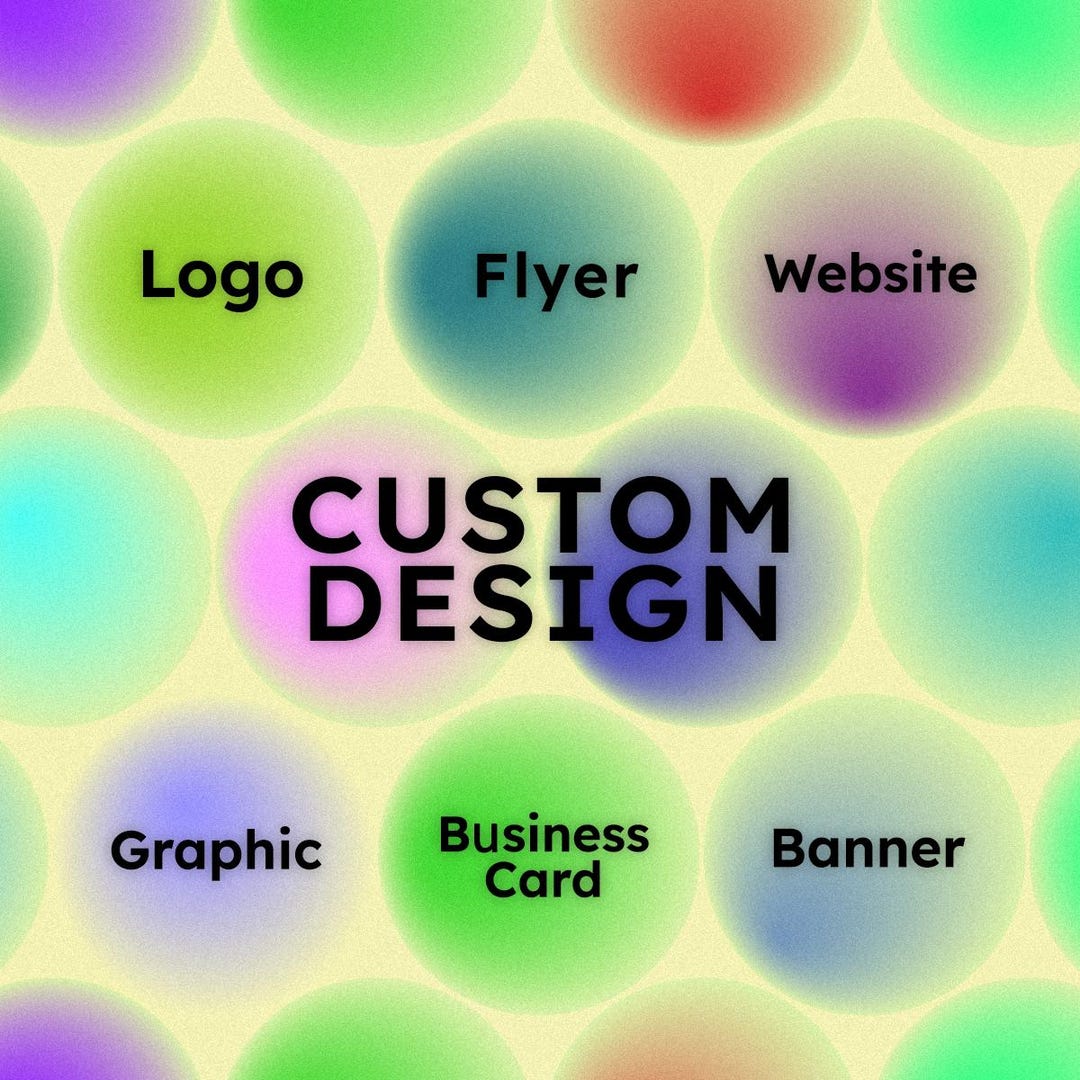 Custom Design for Creators & Stores | Logo, Flyer, Website, Social ...