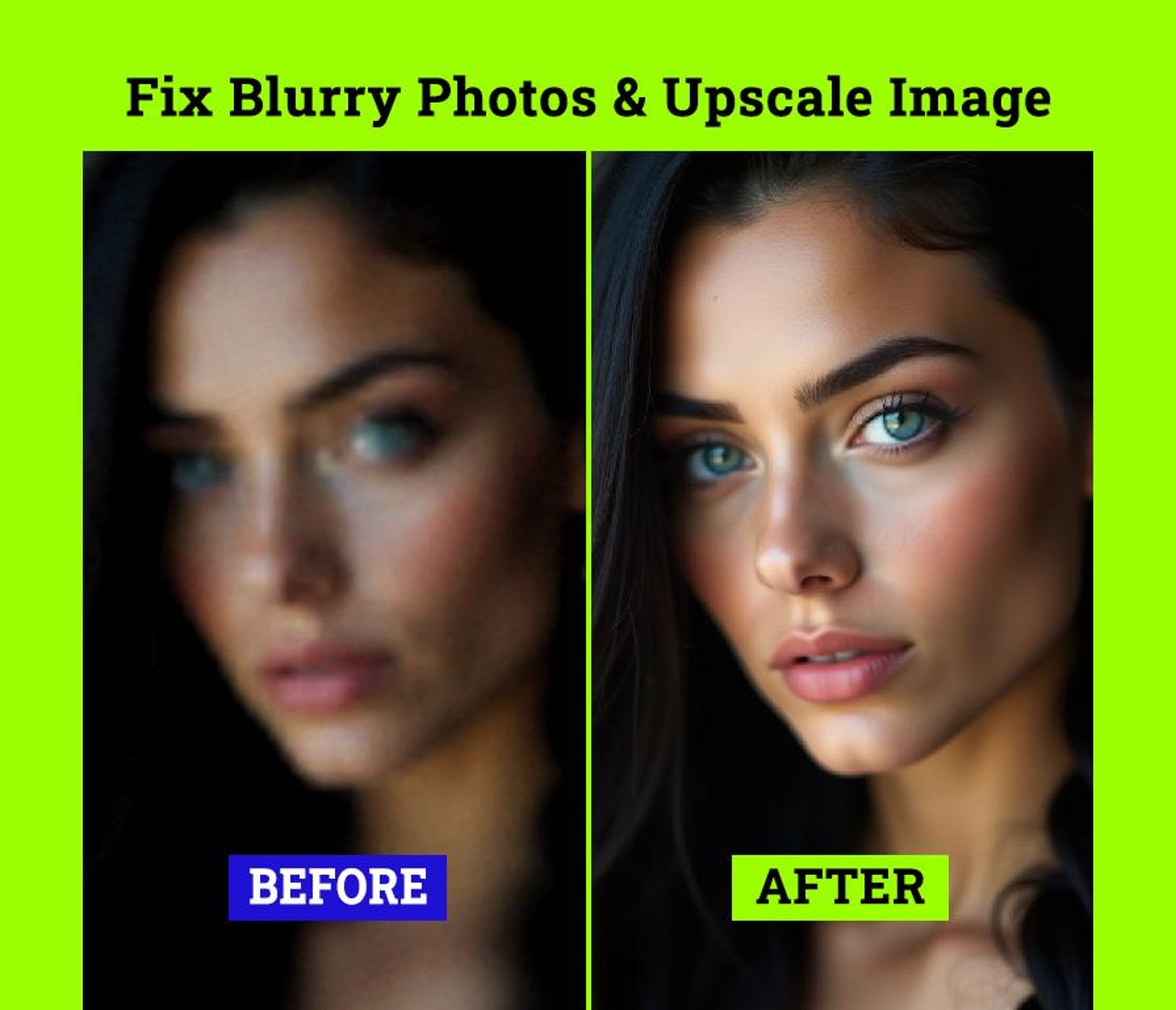 Fix Blurry Photos, Upscale Image, Photo Quality, Wedding Photos ...
