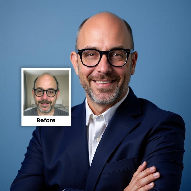 Custom Professional Business Headshot - Linkedin Profile Picture ...