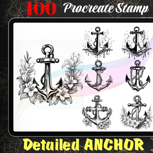 Anchor Stamp - Etsy