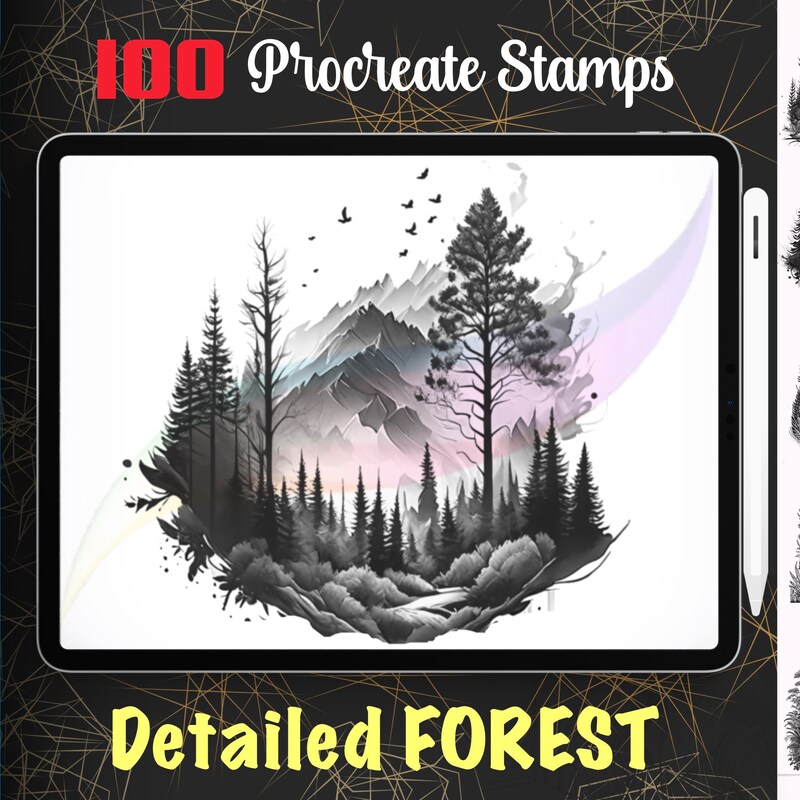 Nature Stamp - Etsy