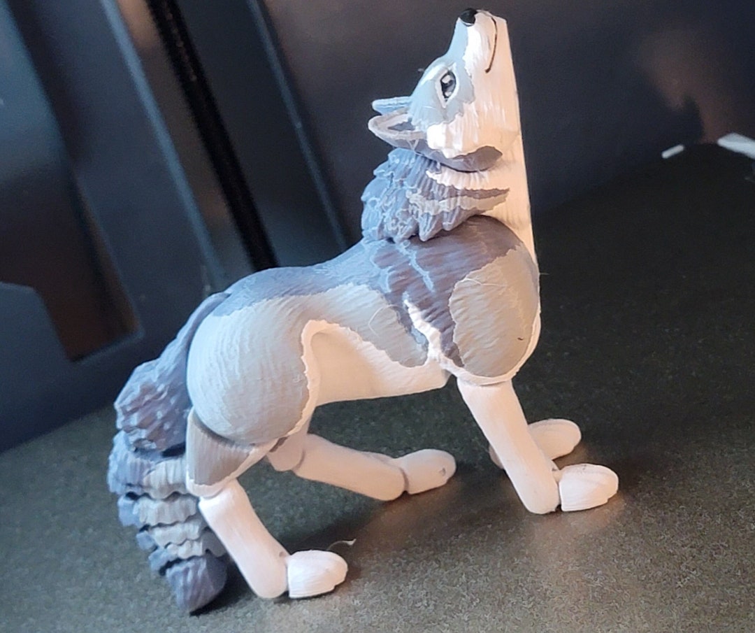 Articulated Wolf - Etsy