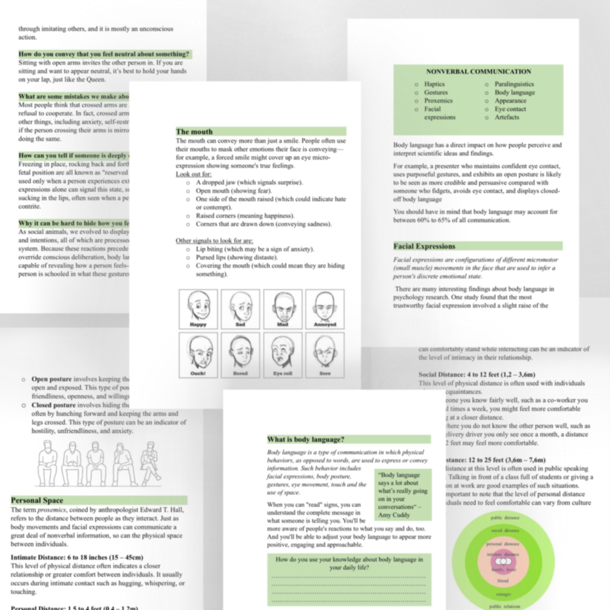 BODY LANGUAGE Self Learning Book/ Short Book/ Self Improvement Book ...