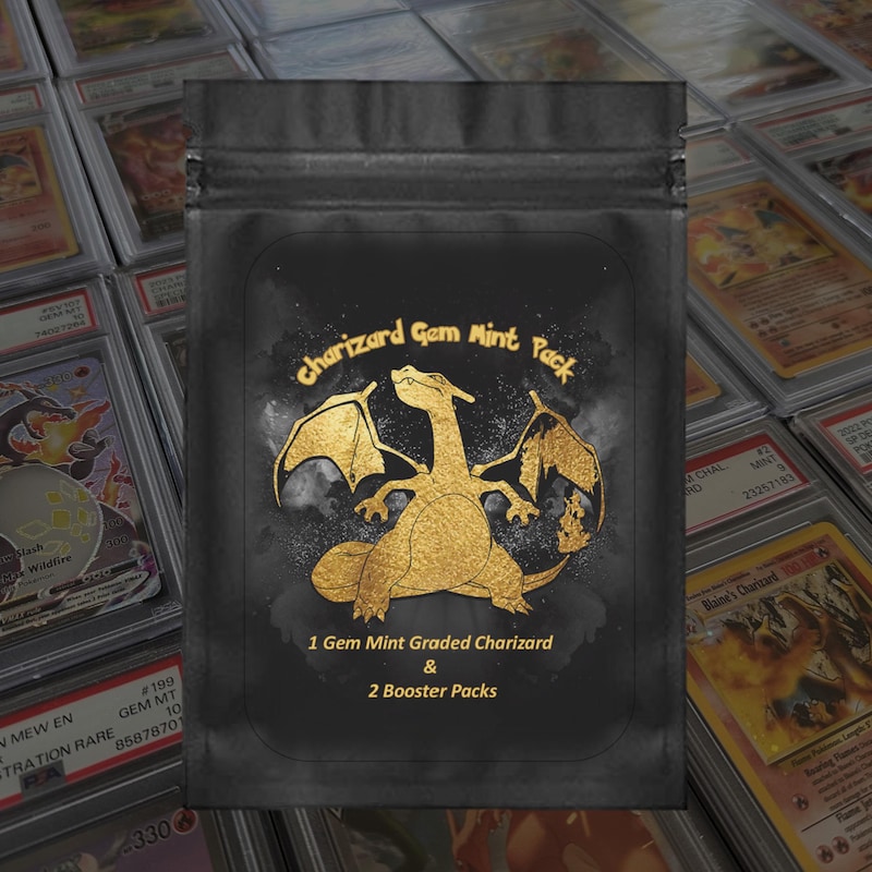 Thick Charizard Card - Etsy