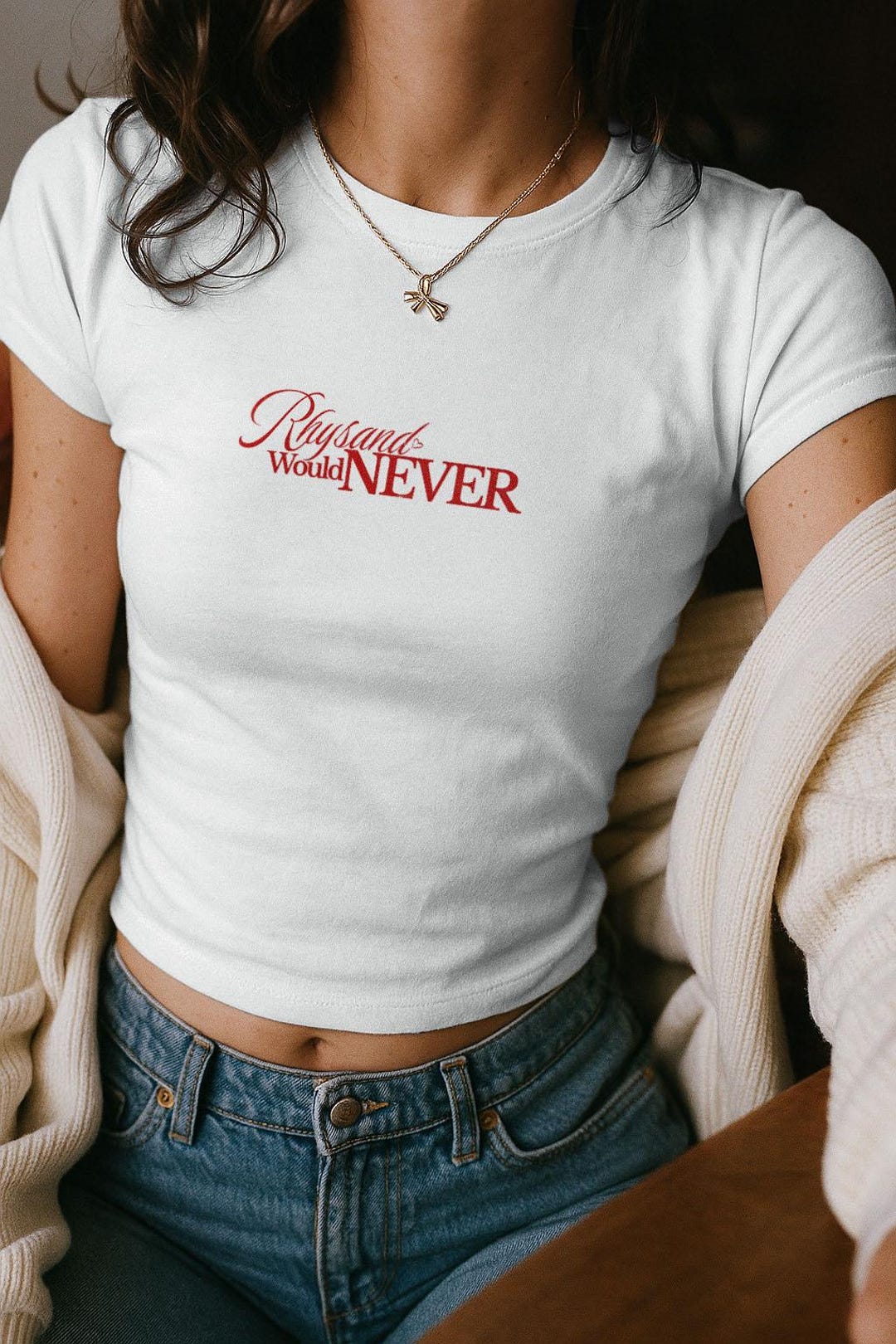 Rhysand Would Never Baby Tee | ACOTAR Bookish Shirt | Gift for SJM ...