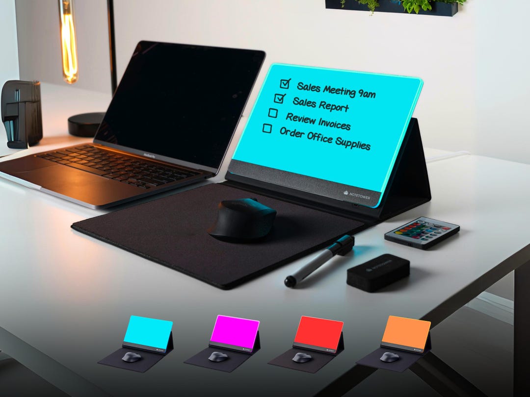 Note Tower LED RGB Whiteboard Mousepad | RGB Gaming Mouse Pad With ...