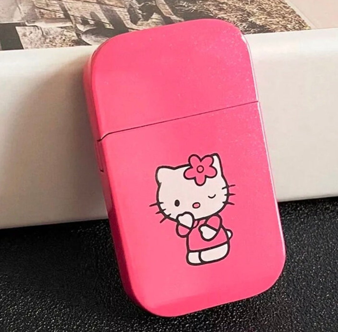 Pink Glitter Hello Kitty Lighter - Etsy