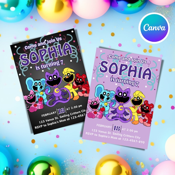 Smiling Critters - Etsy