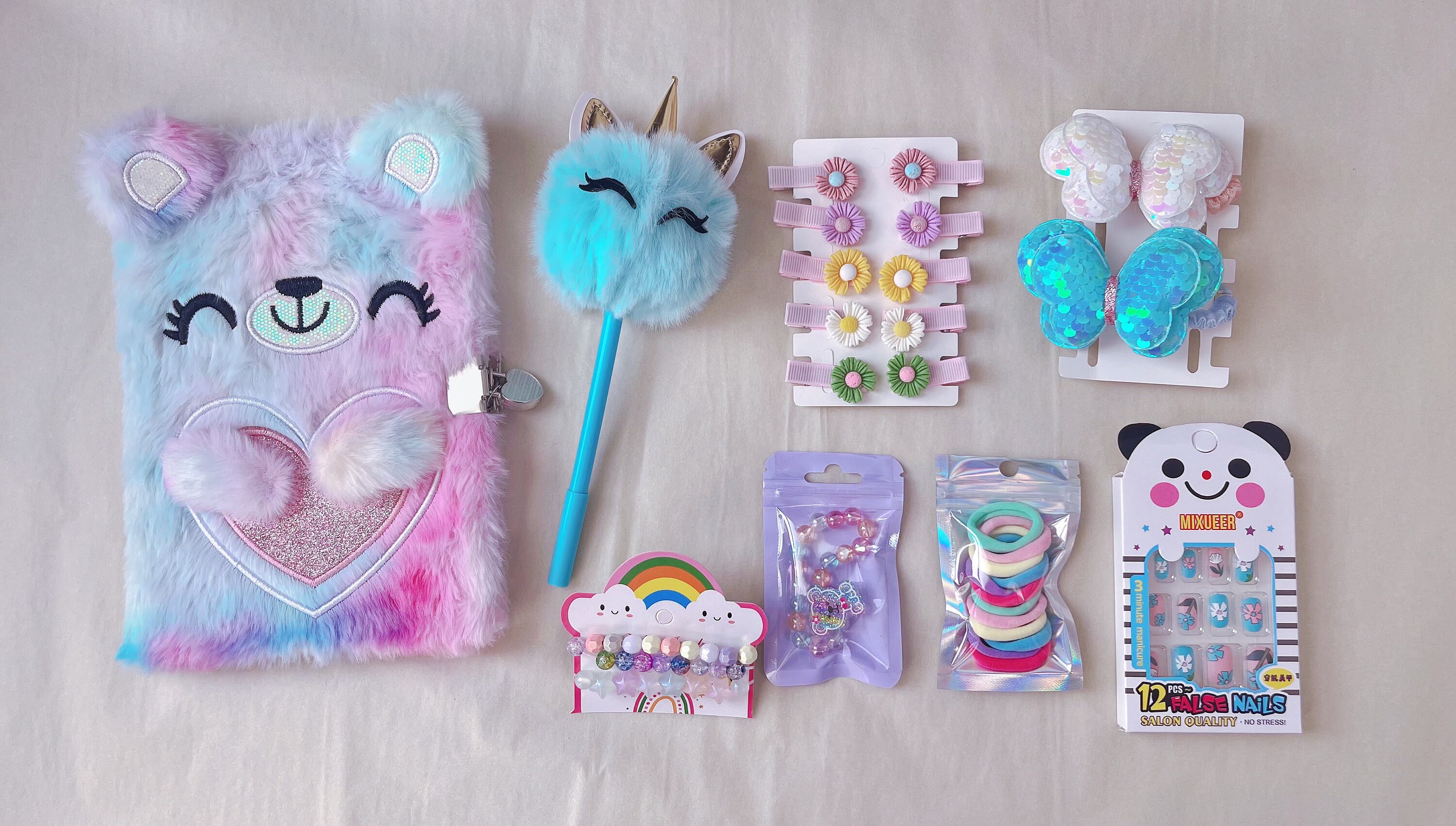 Adorable Gift Set for Kids/girls Birthday Christmas New Year Gift ...