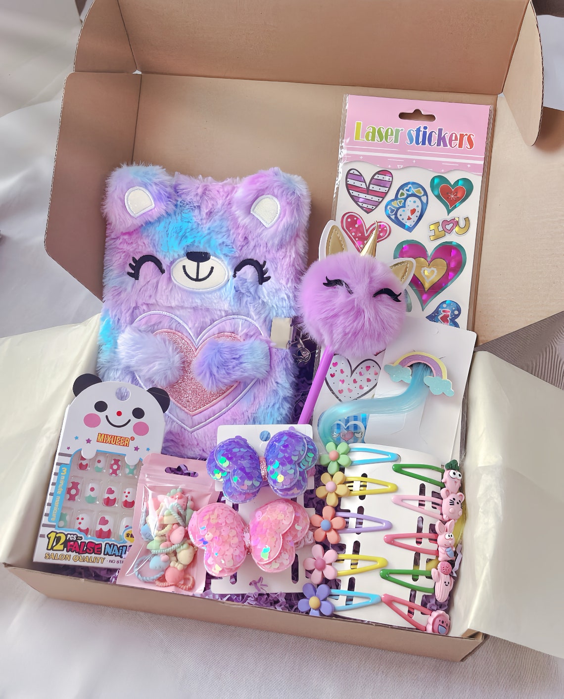 Adorable Gift Set for Kids/girls Birthday Christmas New Year Gift ...