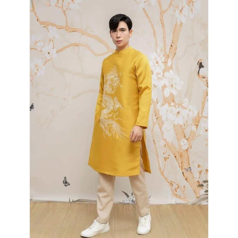 Traditional Ao Dai Set - Etsy