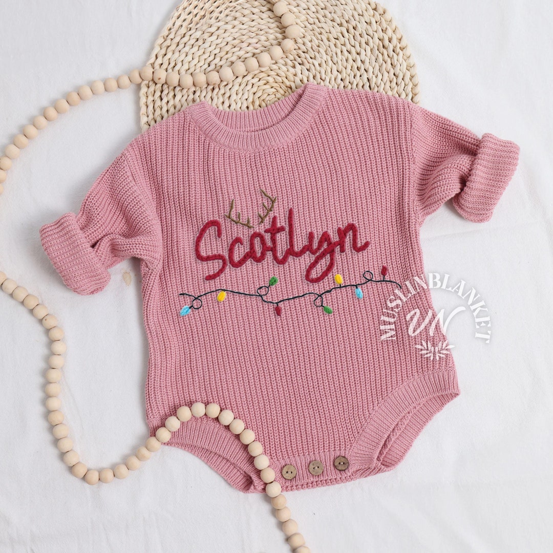 Personalized Christmas Sweater for Baby and Toddler, Baby Toddler ...