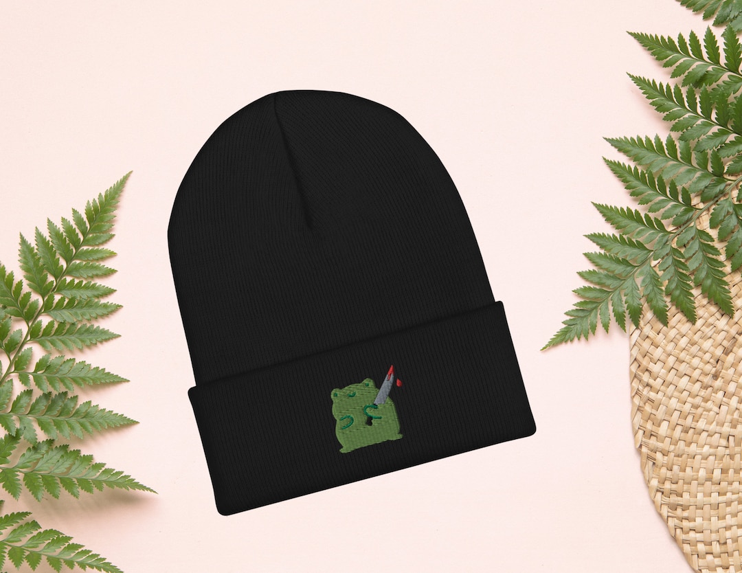 Frog Beanie Frog Winter Hat Frog Cute Frog Beanie Winter - Etsy