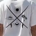 Surf T-shirt, the Elements of Surfing, Comfortable Beachwear for Ocean ...
