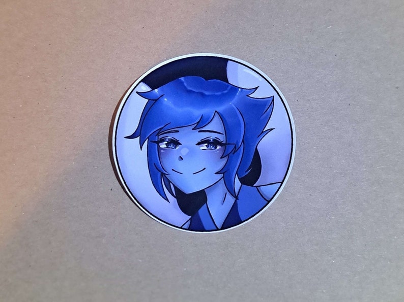 Lapis Lazuli Smug Sticker Steven Universe - Etsy